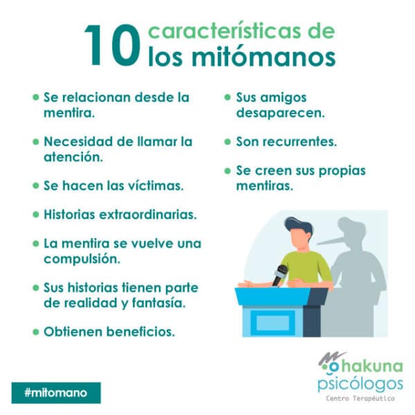 Qué es un Mitómano, características y cómo ayudarlo