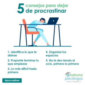 Procrastinar, qué es, causas y ejemplos para evitarlo